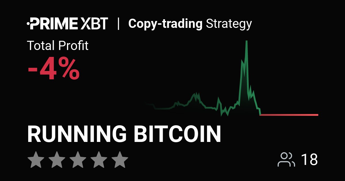 RUNNING BITCOIN Strategy | Start Copy Trading with PrimeXBT